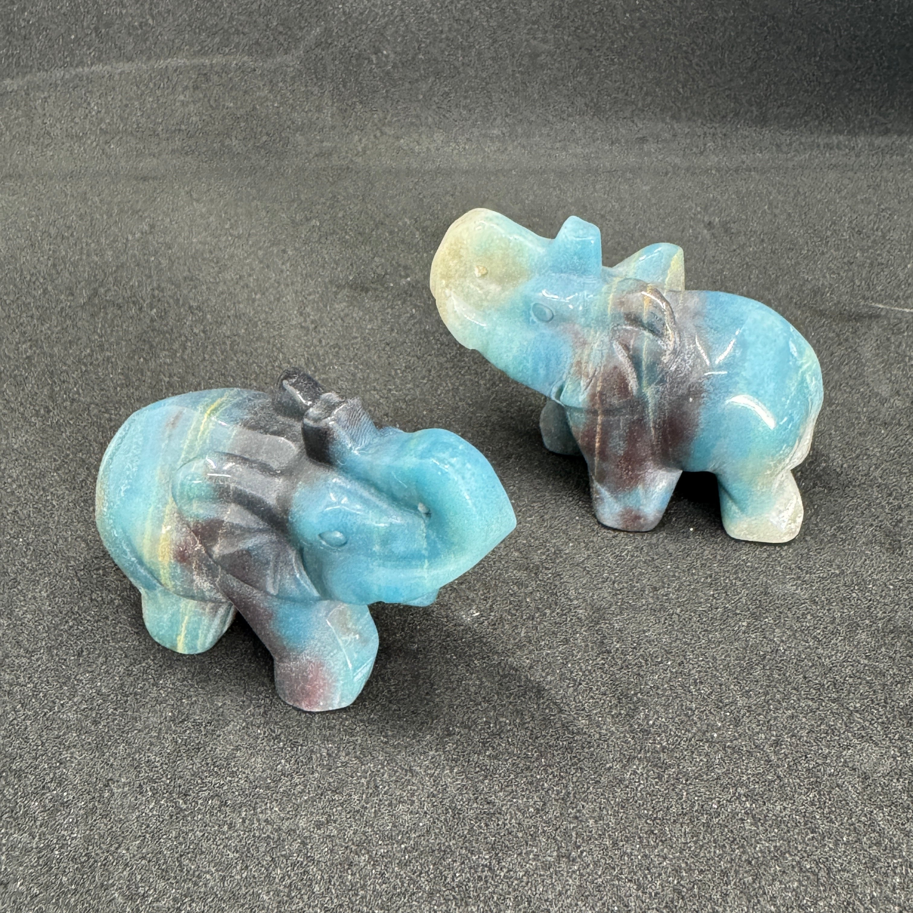 Crystal Elephants Australia (7cm) | Healing Crystal Elephants for Luck ...