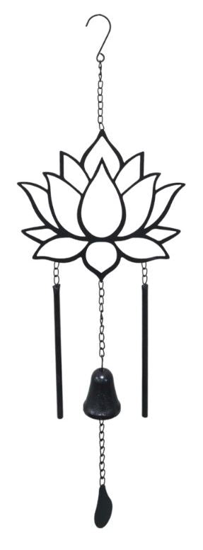 Lotus Wind Chime with Bell – Spiritual Gifts AU
